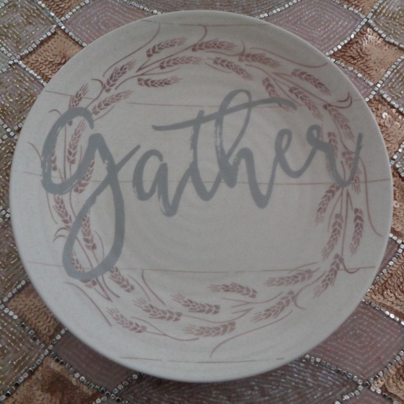 Pier 1 | Dining | Pier Thanksgiving Fall Grateful Harvest Plates 4 ...